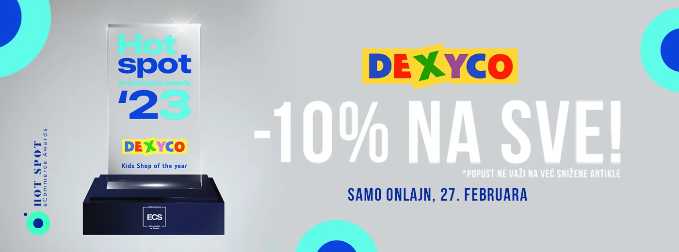 Akcija 10% na sve | Dexy Co Kids | Akcija & Cena