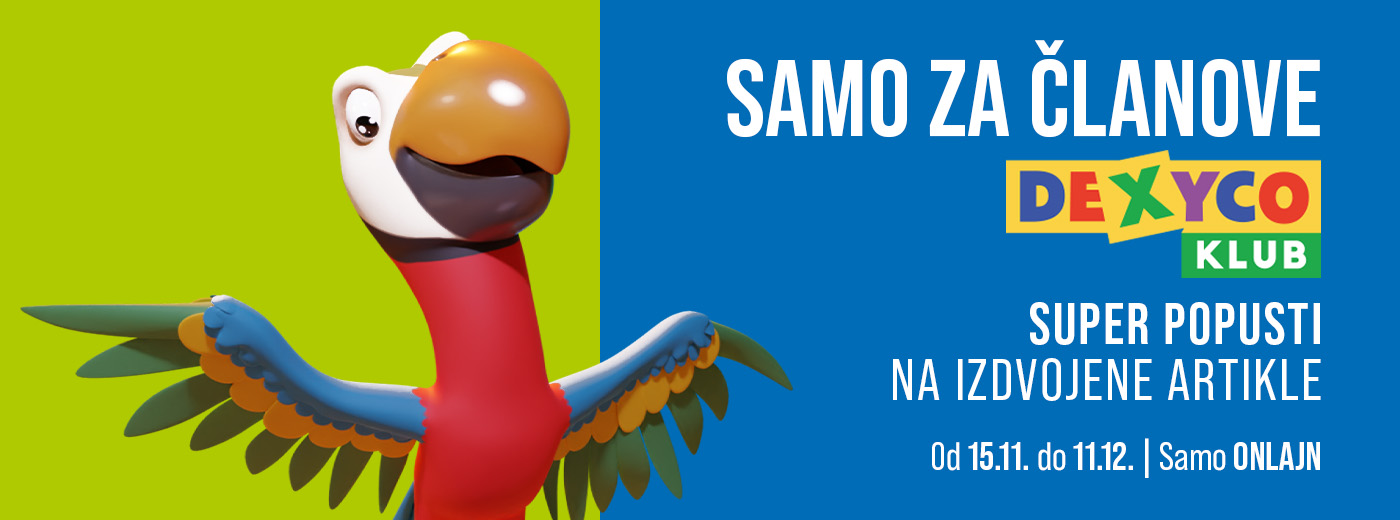 Igračke za decu, oprema za bebe, odeća i obuća | Dexy Co Kids | Akcija & Cena