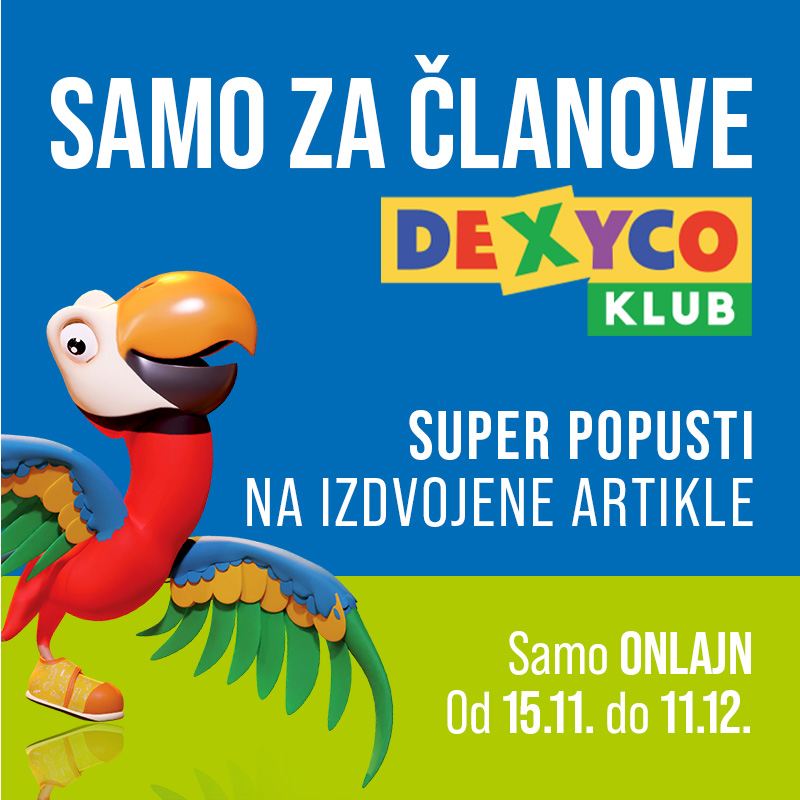 Igračke za decu, oprema za bebe, dečija odeća i obuća | Dexy Co Kids | Akcija & Cena