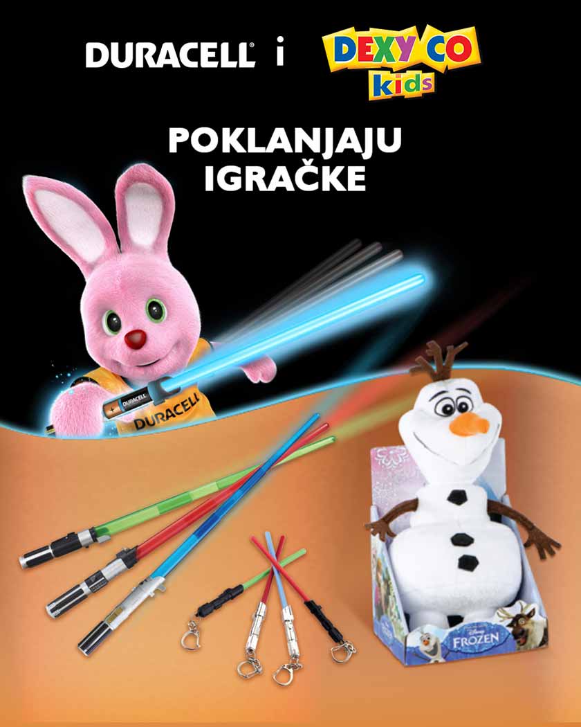 Duracell i Dexy Co Kids poklanjaju igračke! | Dexy Co Kids | Akcija & Cena
