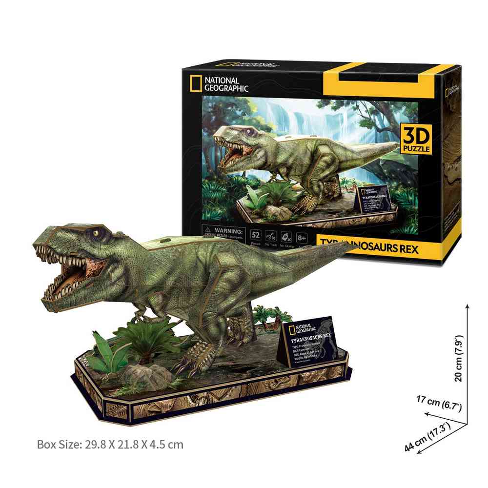 CUBICFUN PUZZLE T-REX DS1051h | Dexy Co Kids online prodavnica