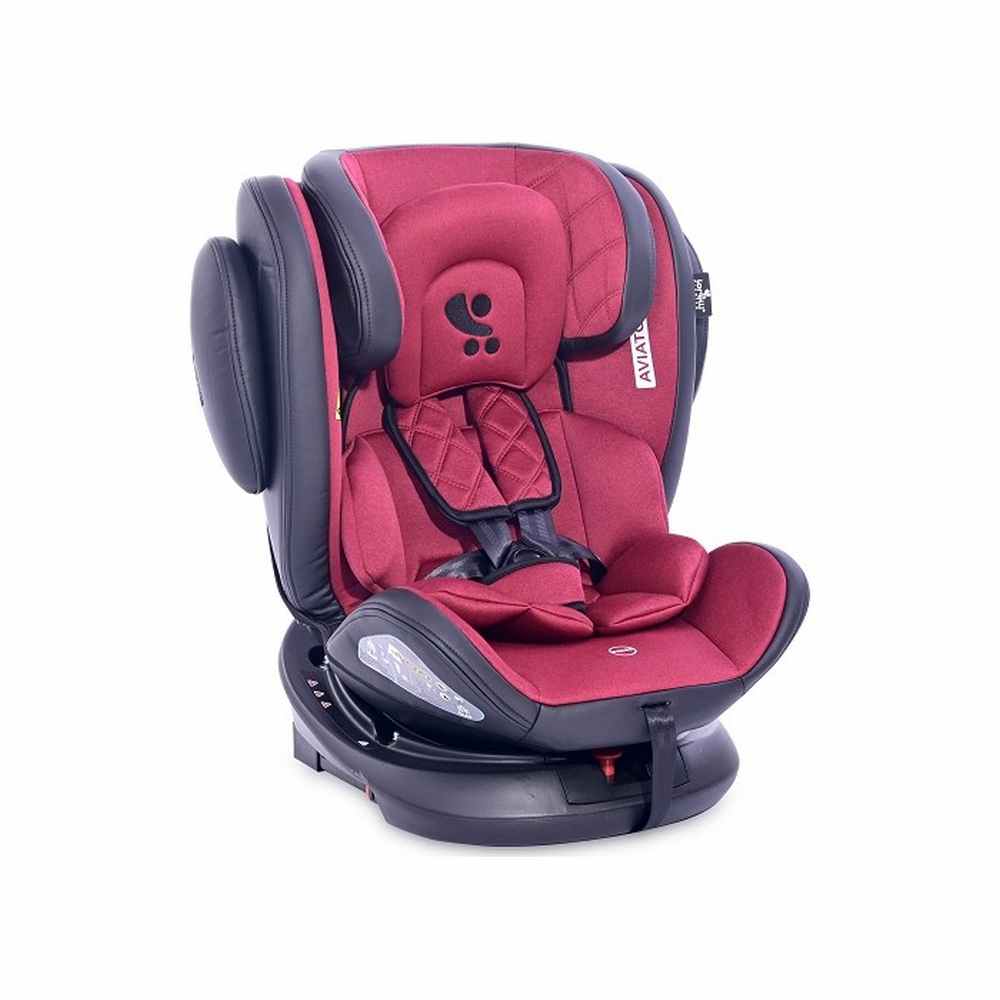 LORELLI AUTOSEDISTE AVIATOR 0-36 KG ISOFIX BLACK RED | Dexy Co Kids ...