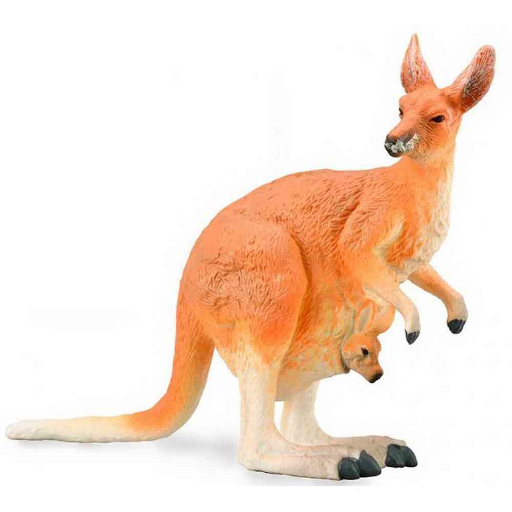 COLLECTA RED KANGAROO - FEMALE WITH JOEY | Dexy Co Kids internet prodavnice