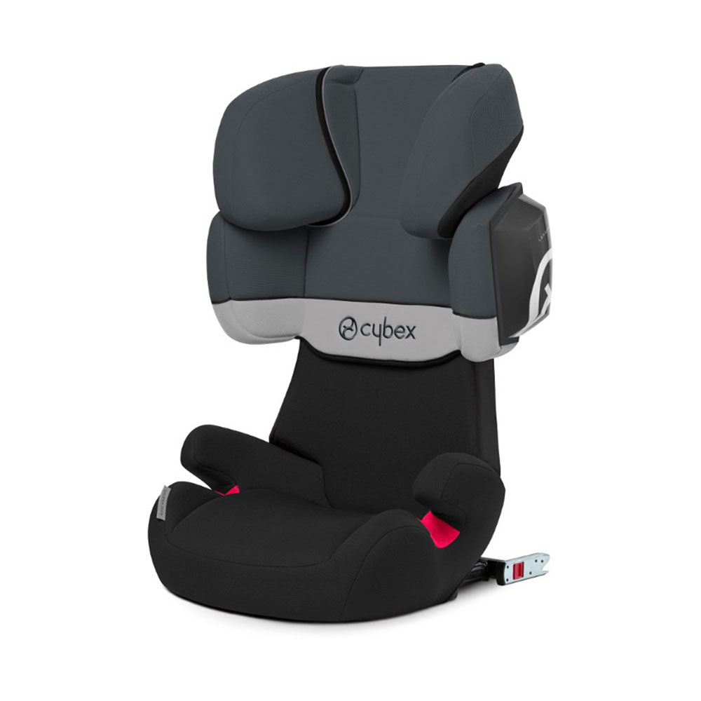 CYBEX AUTO SEDISTE 15-36KG 2/3 SOLUTION X 2 FIX GREYABBIT TAMNO SIVA ...