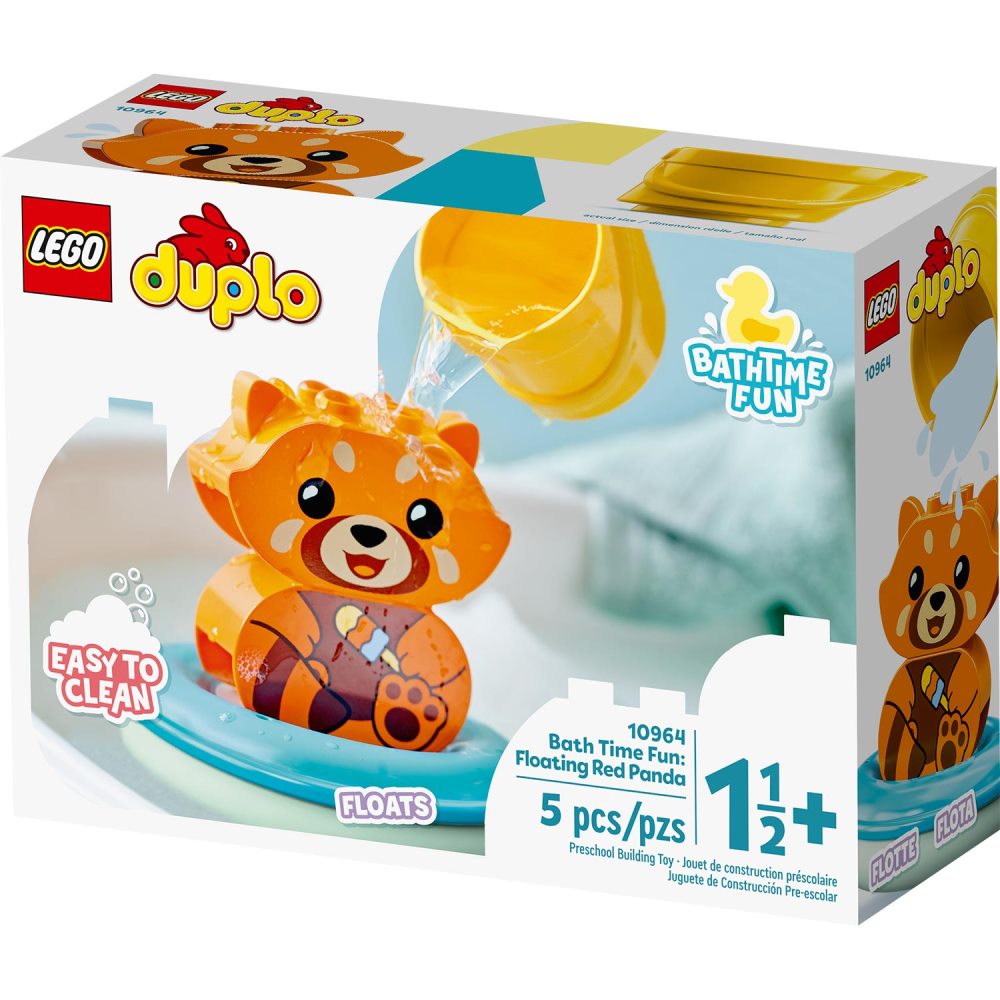 LEGO DUPLO MY FIRST BATH TIME FUN: FLOATING RED PANDA | Dexy Co Kids ...