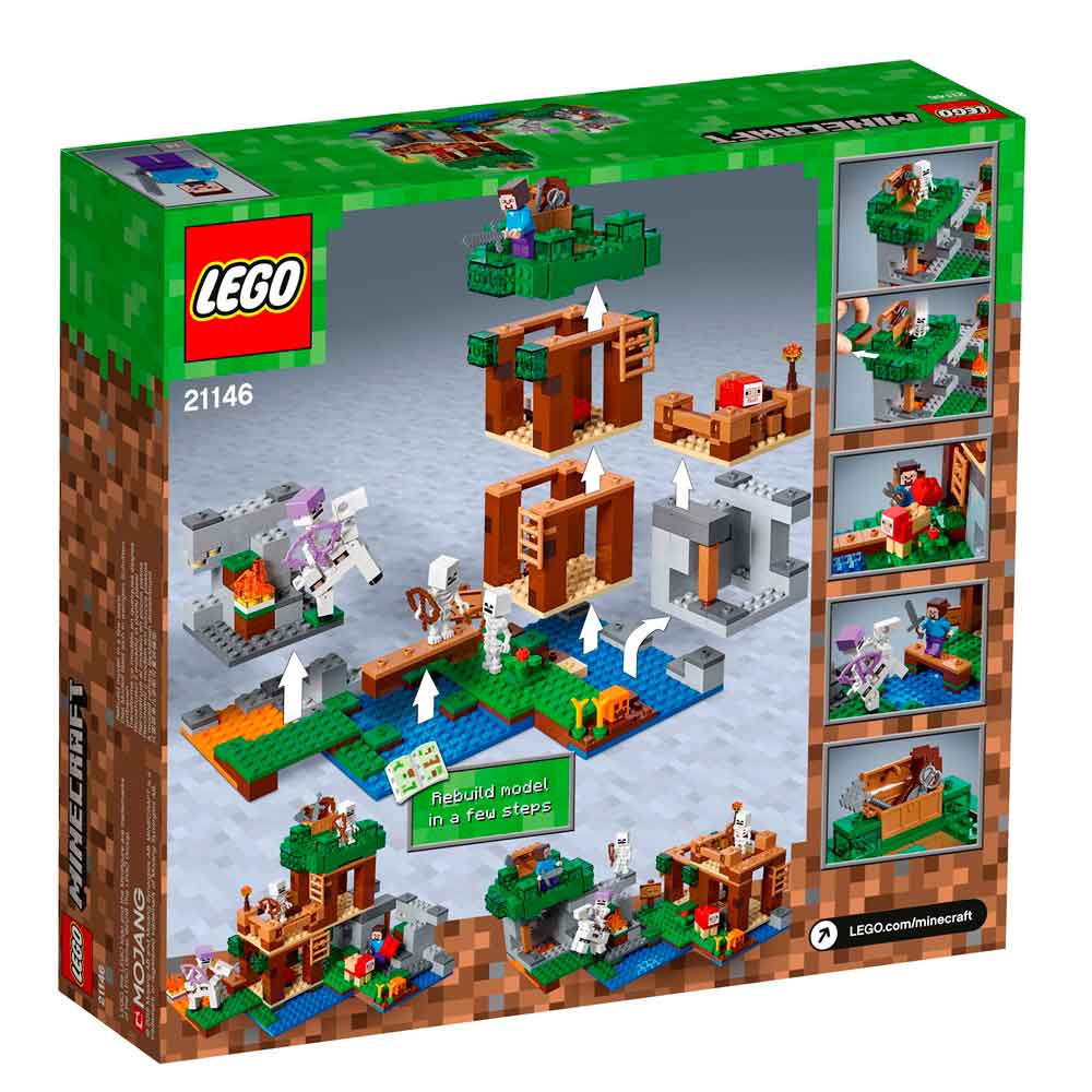 LEGO MINECRAFT THE SKELETON ATTACK | Dexy Co Kids internet prodavnice