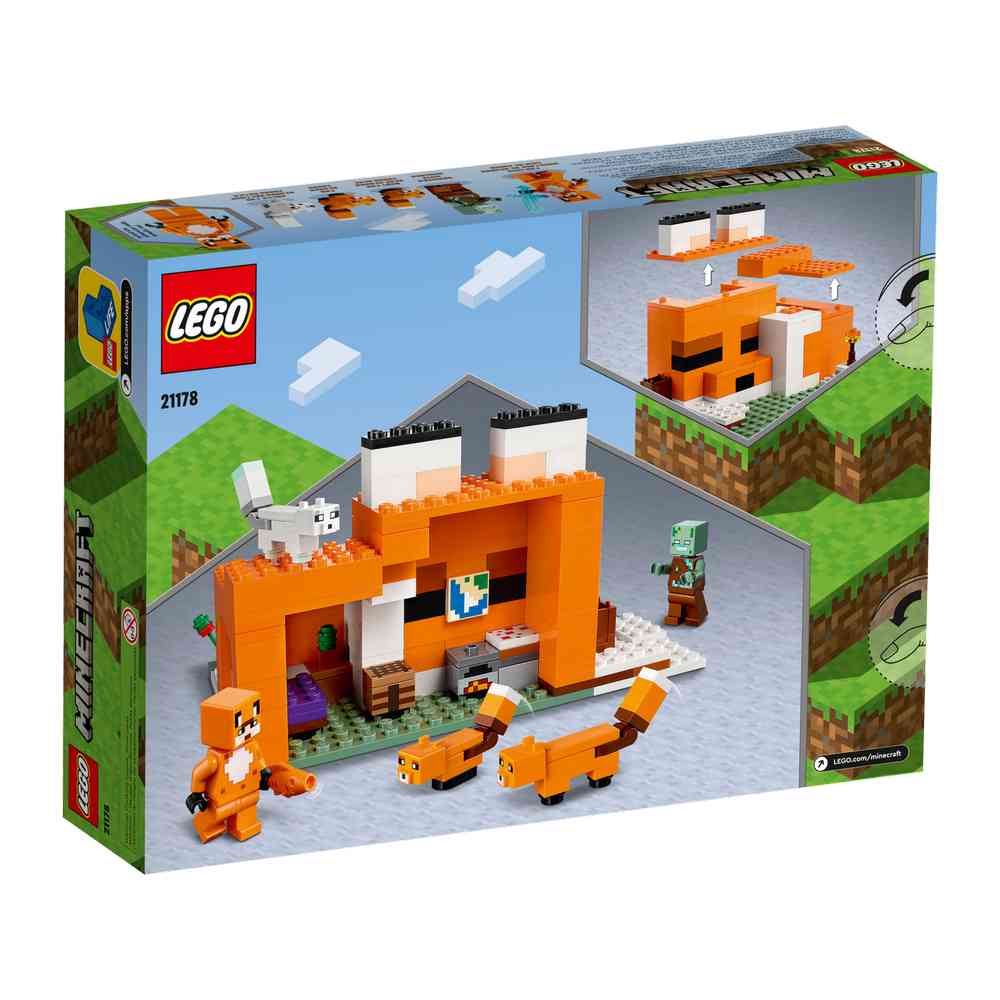 LEGO MINECRAFT FOX | Dexy Co Kids internet prodavnice