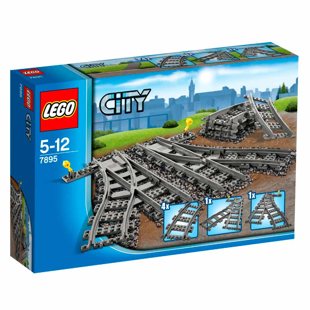 LEGO CITY SWITCH TRACKS SINE | Dexy Co Kids online prodavnica