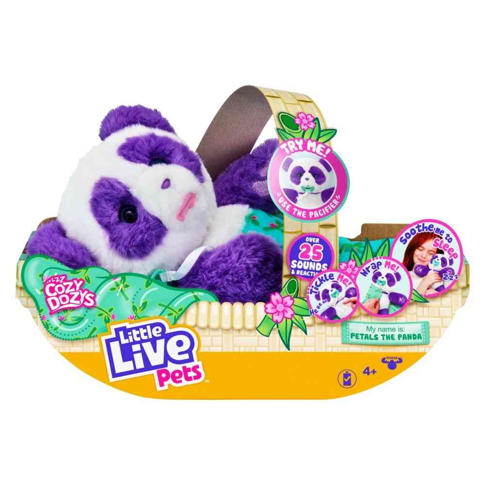 LITTLE LIVE PETS COZY DOZYS PETALS THE PANDA | Dexy Co Kids online ...