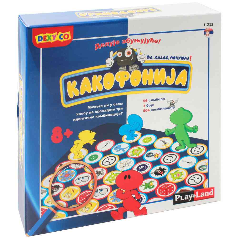 PLAY LAND CACOFONIA EDUKATIVNA IGRA | Dexy Co Kids | Akcija & Cena