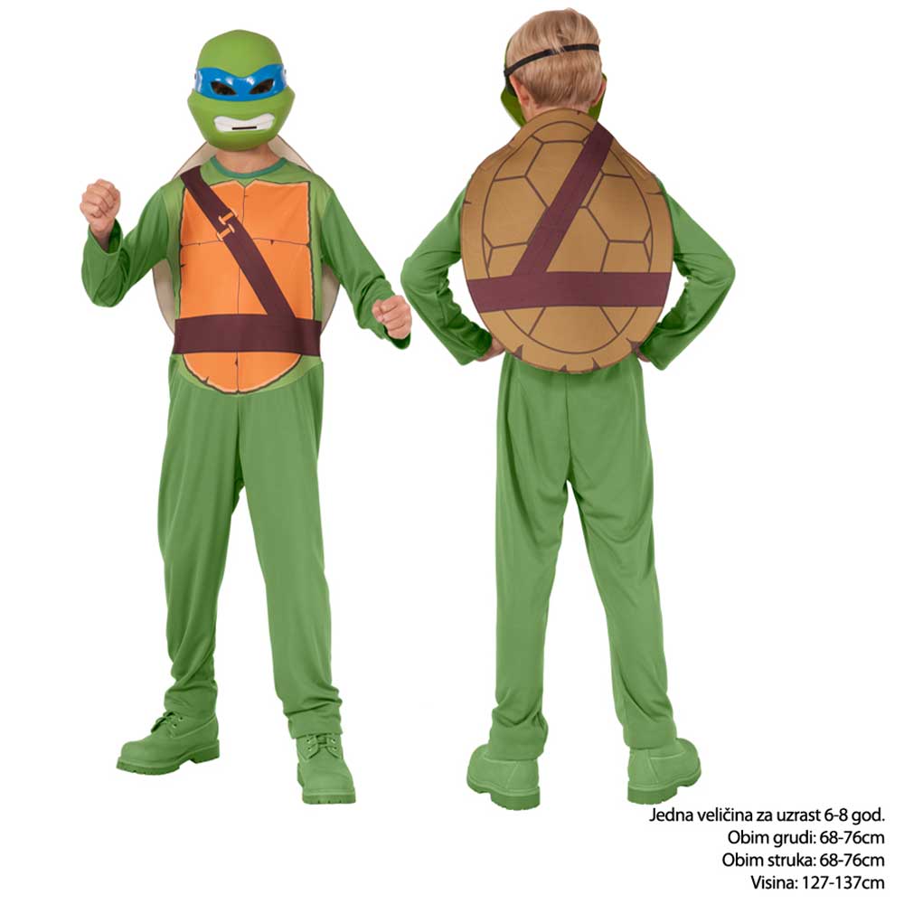 NINDZA KORNJACE LEONARDO KOSTIM 6-8 GOD | Dexy Co Kids internet prodavnice