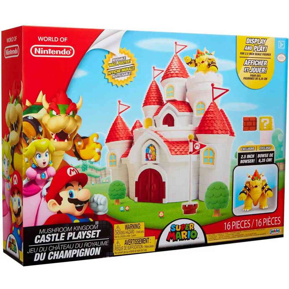SUPER MARIO - DELUXE SET ZA IGRU "DVORAC KRALJEVSTVA GLJIVA" | Dexy Co ...