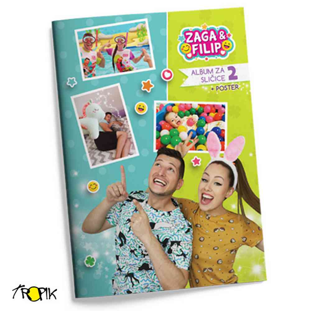 TROPIC ALBUM ZAGA I FILIP 2 | Dexy Co Kids online prodavnica