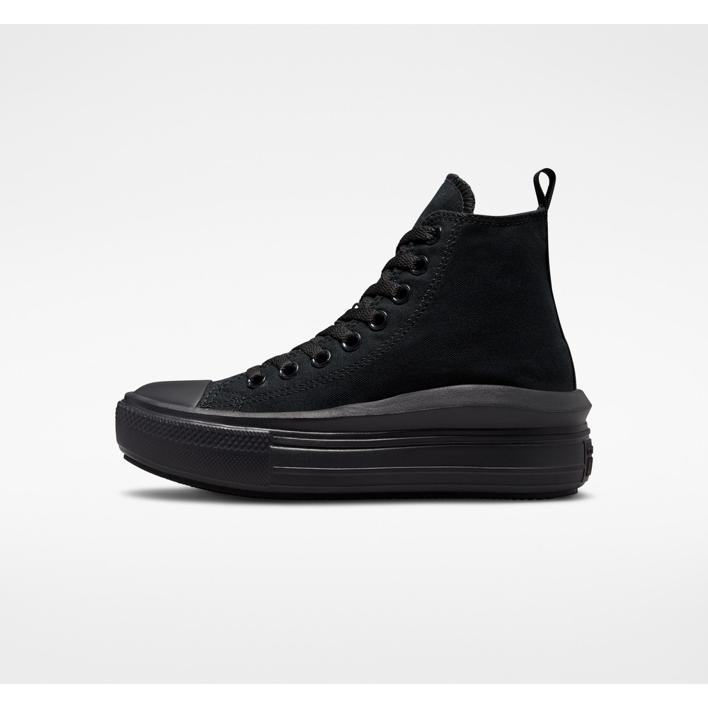 CONVERSE PATIKE CHUCK TAYLOR ALL STAR MOVE PLATFORM - BLACK/BLACK/DK ...
