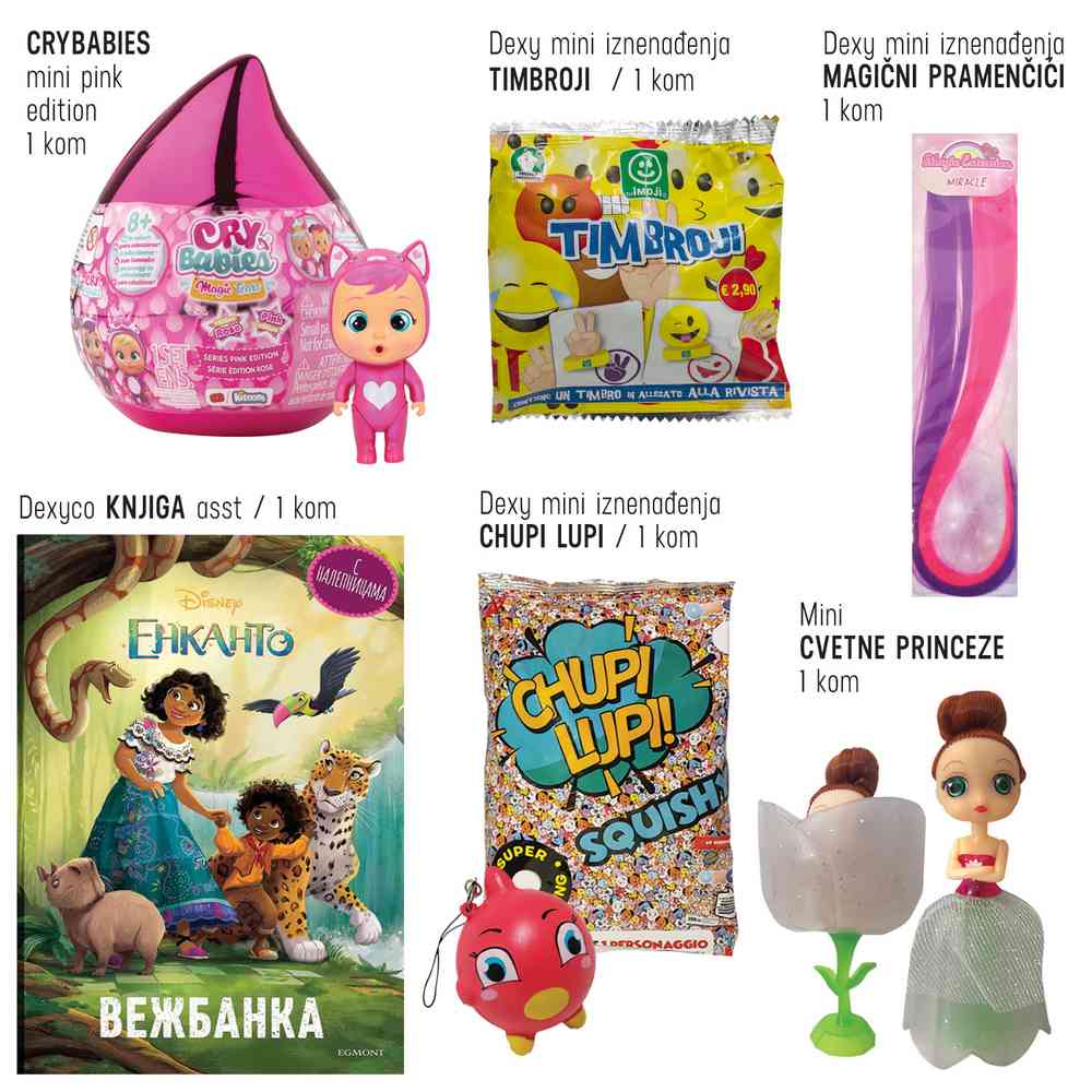 DEXY BOX DEVOJCICE | Dexy Co Kids | Akcija & Cena