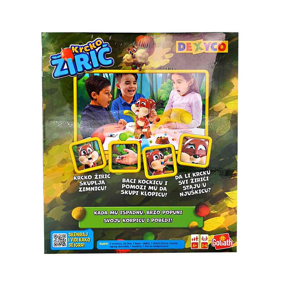 KRCKO ŽIRIĆ DRUŠTVENA IGRA | Dexy Co Kids | Akcija & Cena
