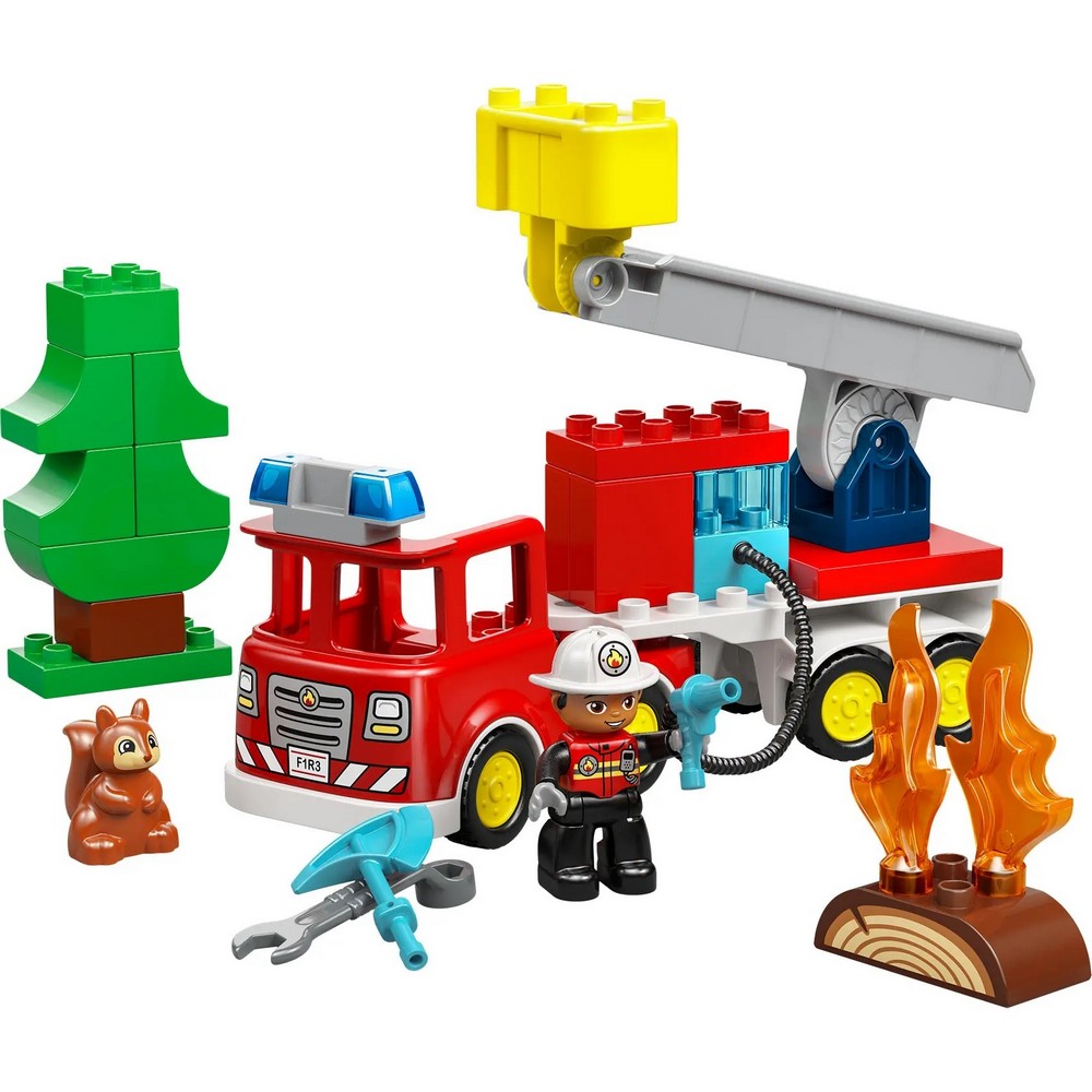 LEGO DUPLO FIRE TRUCK WITH HOSE AND FIRE | Dexy Co Kids | Akcija & Cena