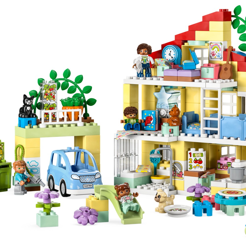 LEGO DUPLO TOWN 3IN1 FAMILY HOUSE | Dexy Co Kids | Akcija & Cena
