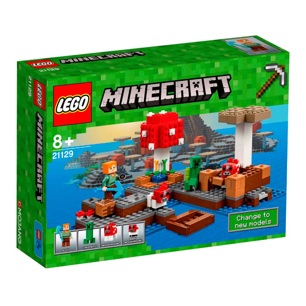 LEGO MINECRAFT THE MUSHROOM ISLAND | Dexy Co Kids | Akcija & Cena