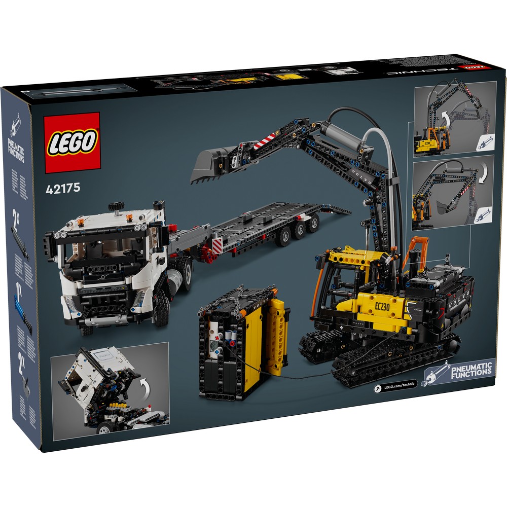 LEGO TECHNIC VOLVO FMX TRUCK AND EC230 ELECTRIC EXCAVATOR | Dexy Co ...