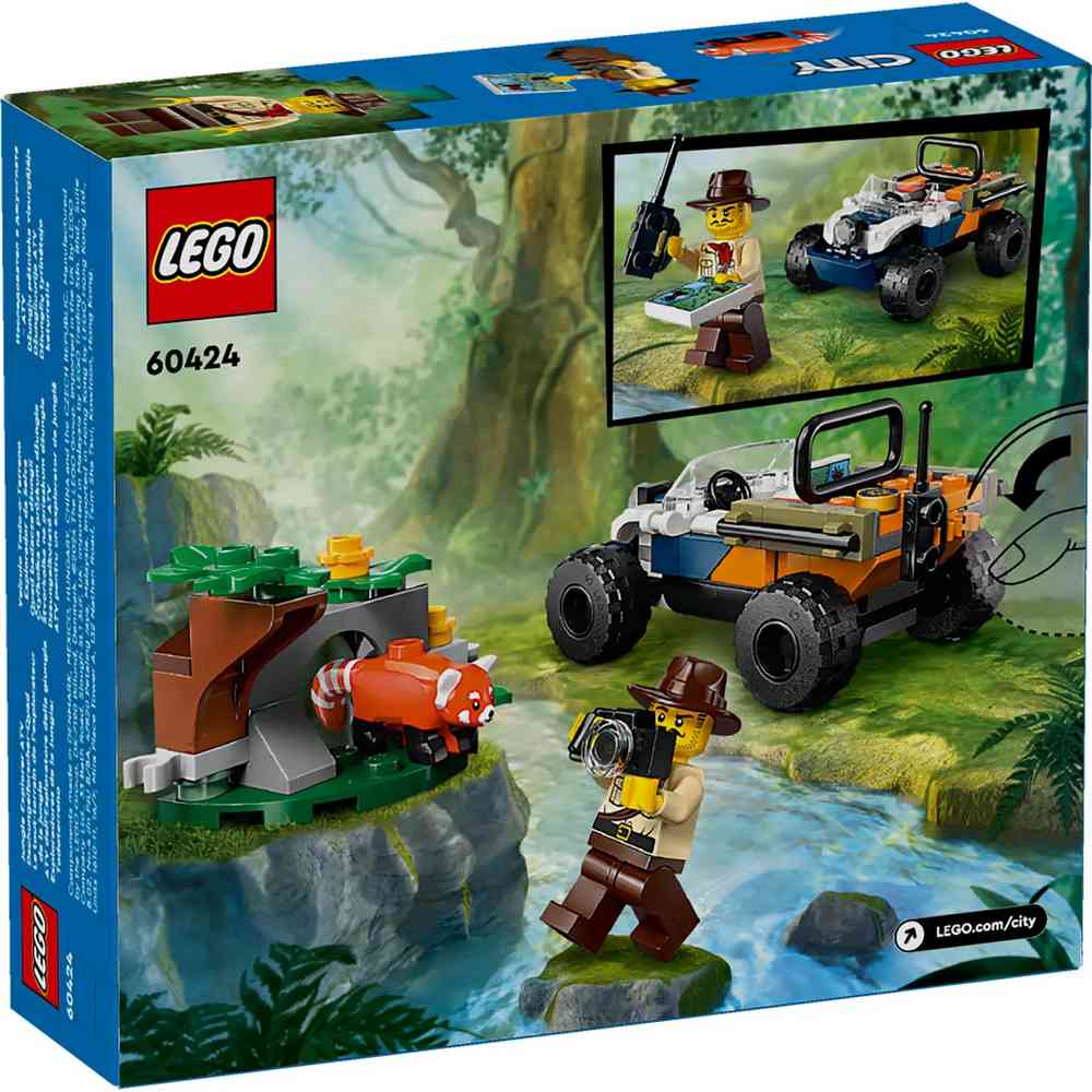 LEGO CITY JUNGLE EXPLORER ATV RED PAND | Dexy Co Kids | Akcija & Cena