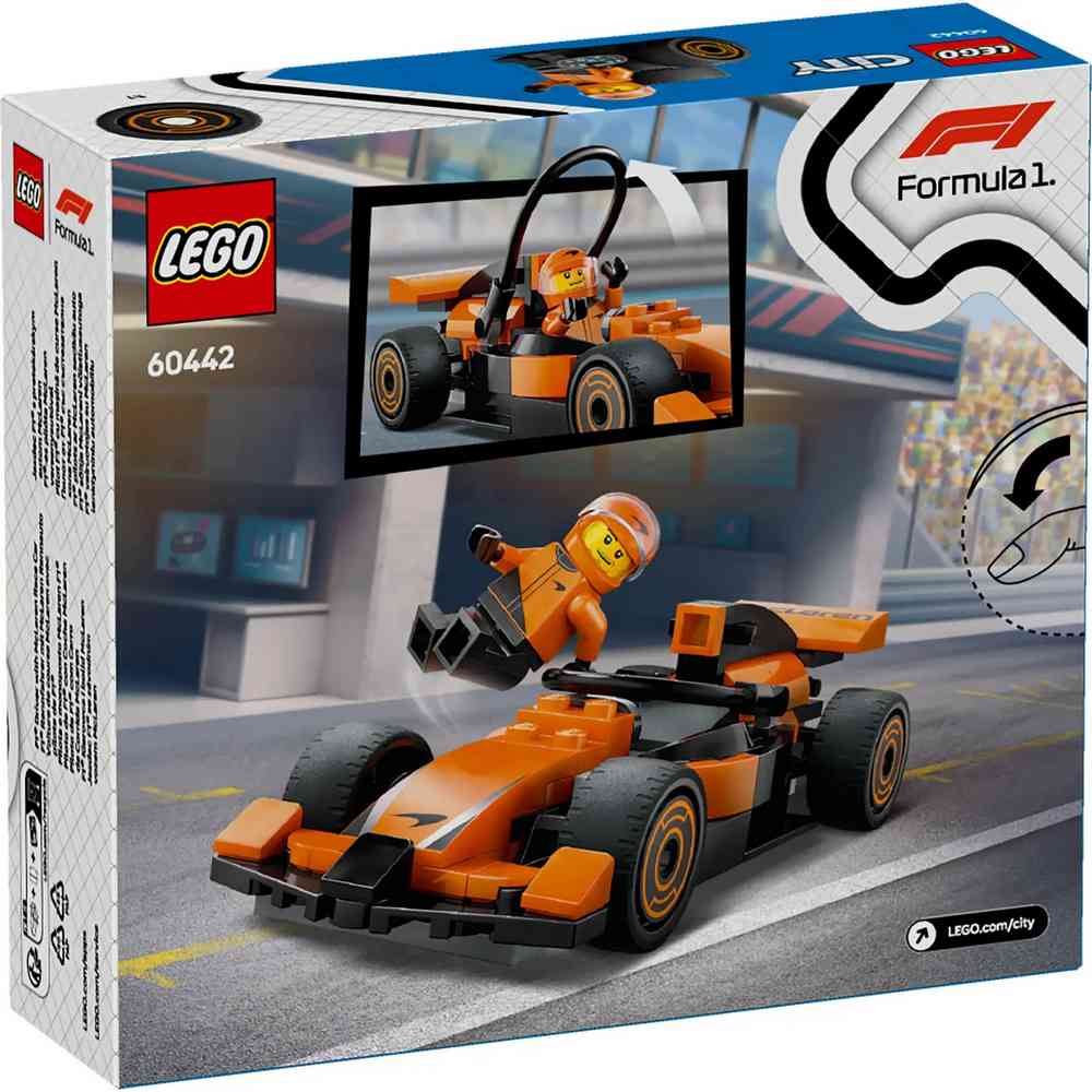LEGO CITY F1 DRIVER WITH MCLAREN RACE CAR | Dexy Co Kids | Akcija & Cena