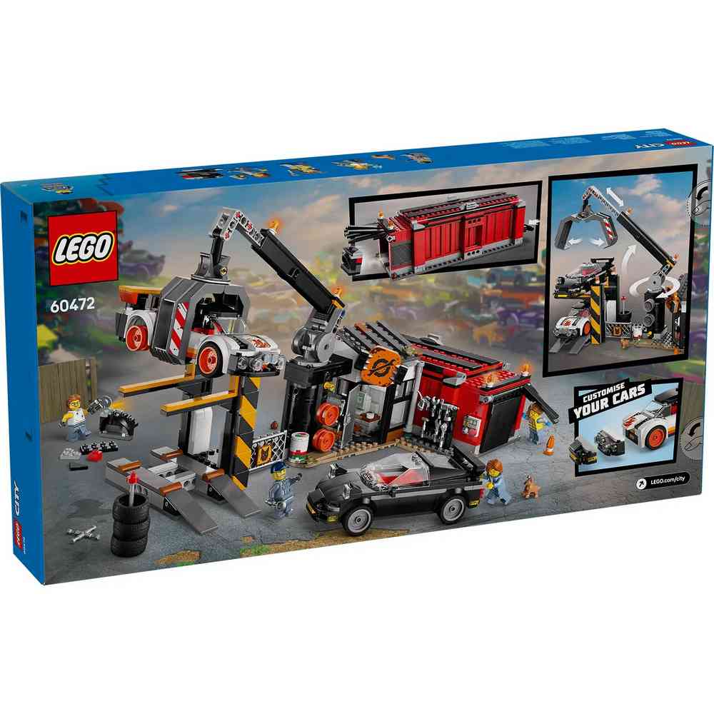 LEGO CITY SCRAPYARD WITH CARS | Dexy Co Kids | Akcija & Cena