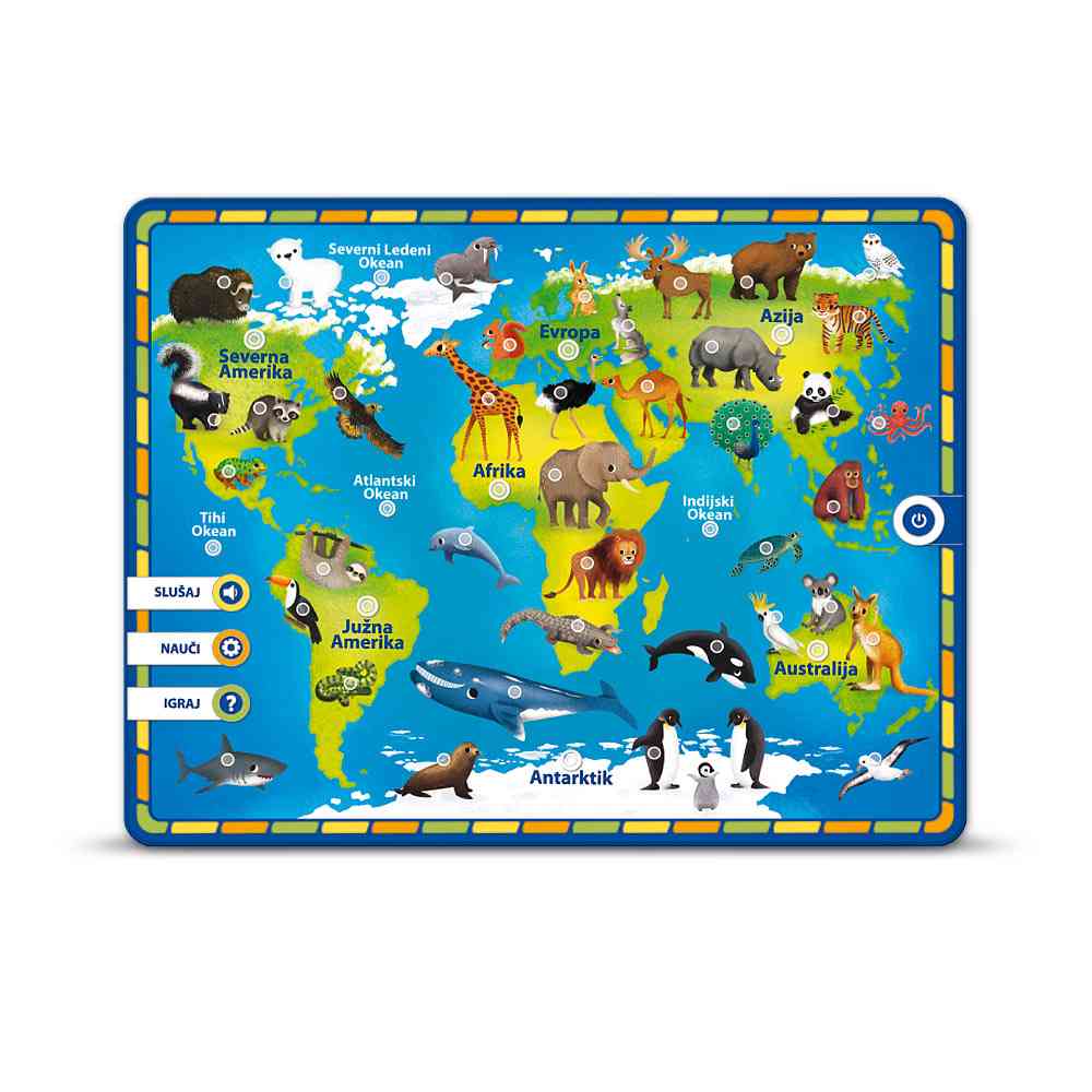 MILLA TOYS DECIJI TABLET MOJ PRVI ATLAS | Dexy Co Kids | Akcija & Cena