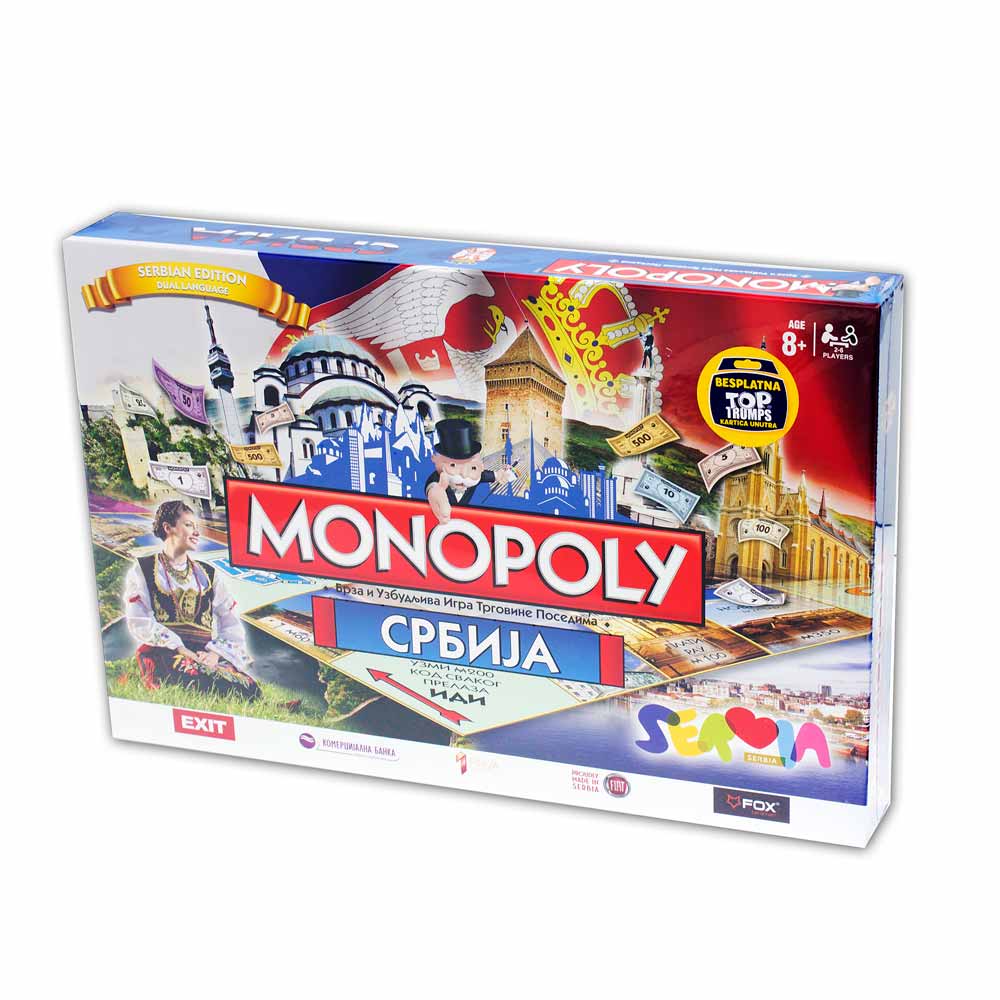 MONOPOL SRBIJA CIRILICA | Dexy Co Kids | Akcija & Cena
