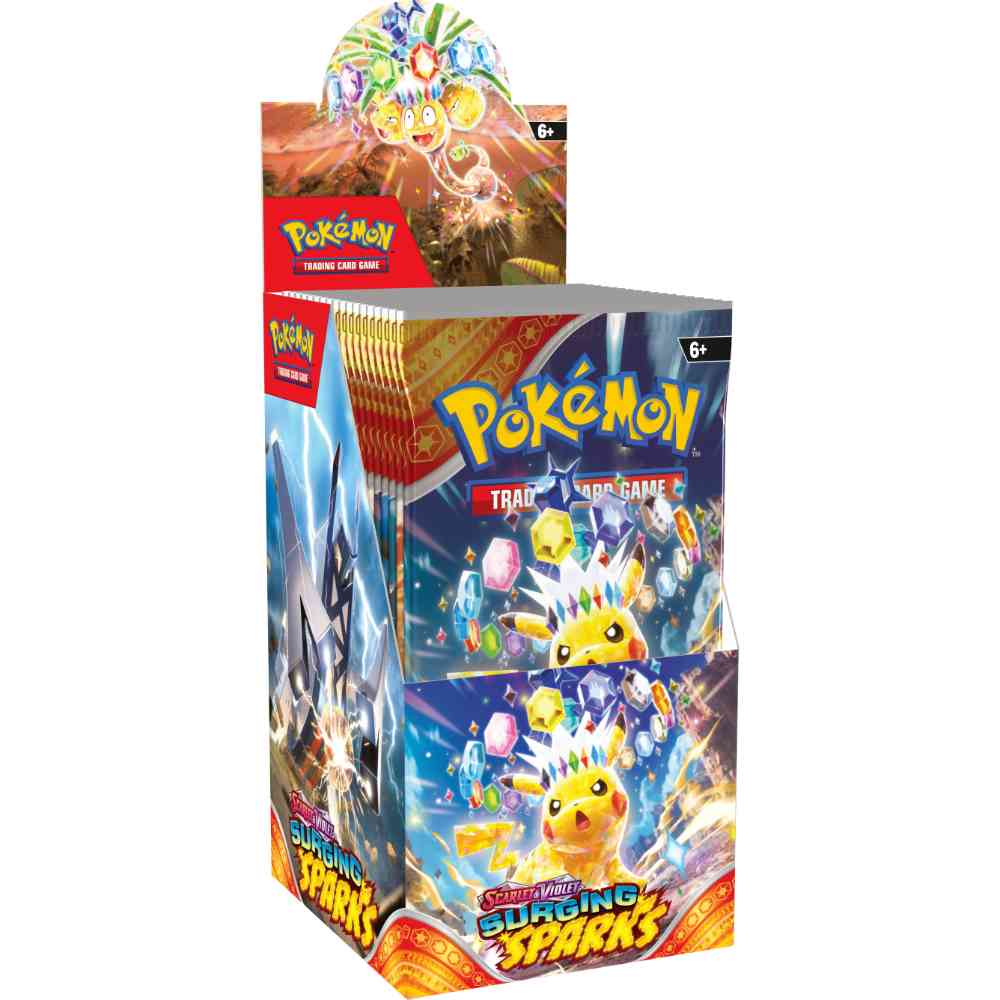 Pokemon Tcg Sv08 Boosters 18 Ct Display Dexy Co Kids Akcija Cena