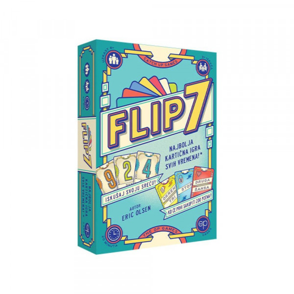 BOARD GAME FLIP 7 | Dexy Co Kids | Akcija & Cena
