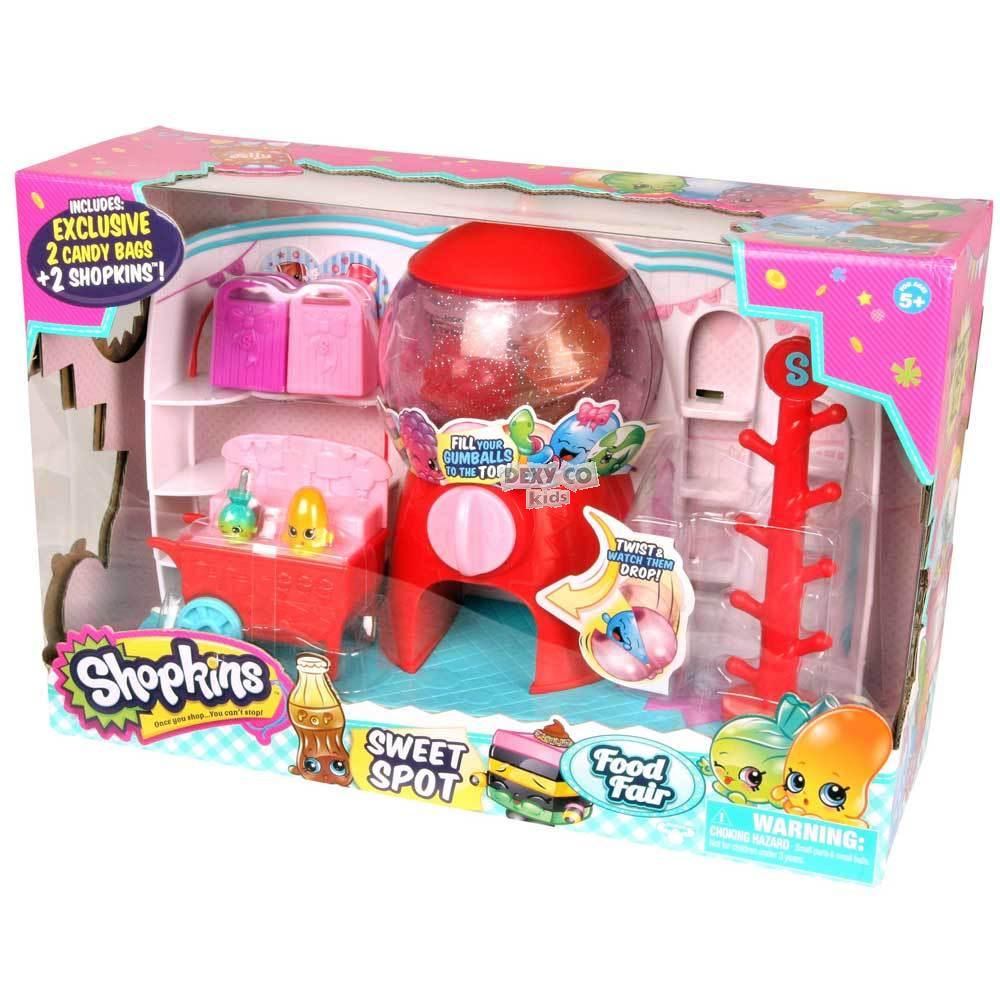 SHOPKINS SET CANDY SHOP 2 FIGURICE ME56165 | Dexy Co Kids internet ...